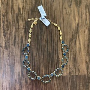 White House Black Market | Jewelry | Whbm Gold Tone And Blue ...